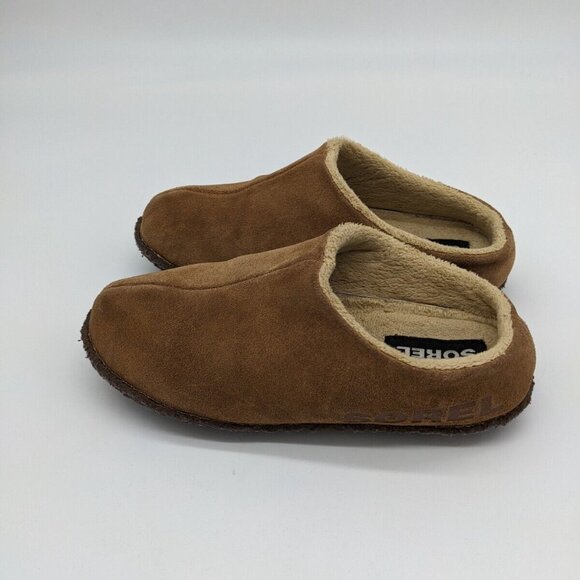 Sorel | Shoes | Sorel Camel Colored Kids House Slippers Size 2 Preowned ...